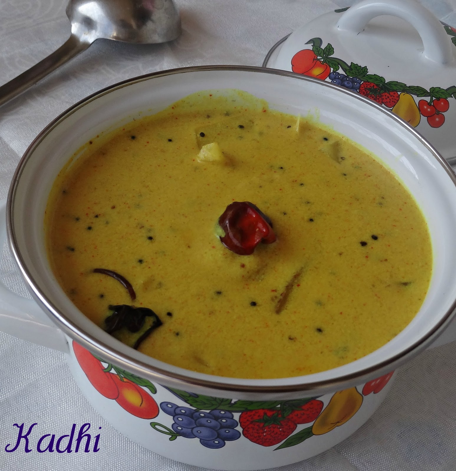 BON APPETIT: Mixed Vegetable Kadhi - Veggies in a Tangy Curd Gravy