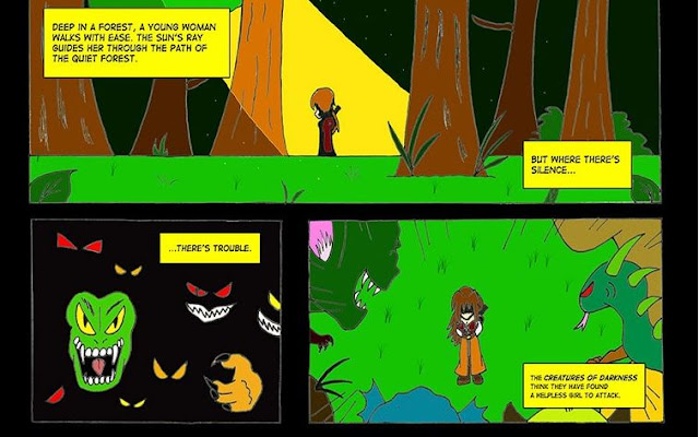 Ryan Melrose Comixs: Web Comic Review Cryptic Yume by Porche Johnson