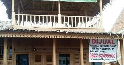 Rumah Kayu Bongkar Pasang tipe 42 m2 ( 2 lantai )