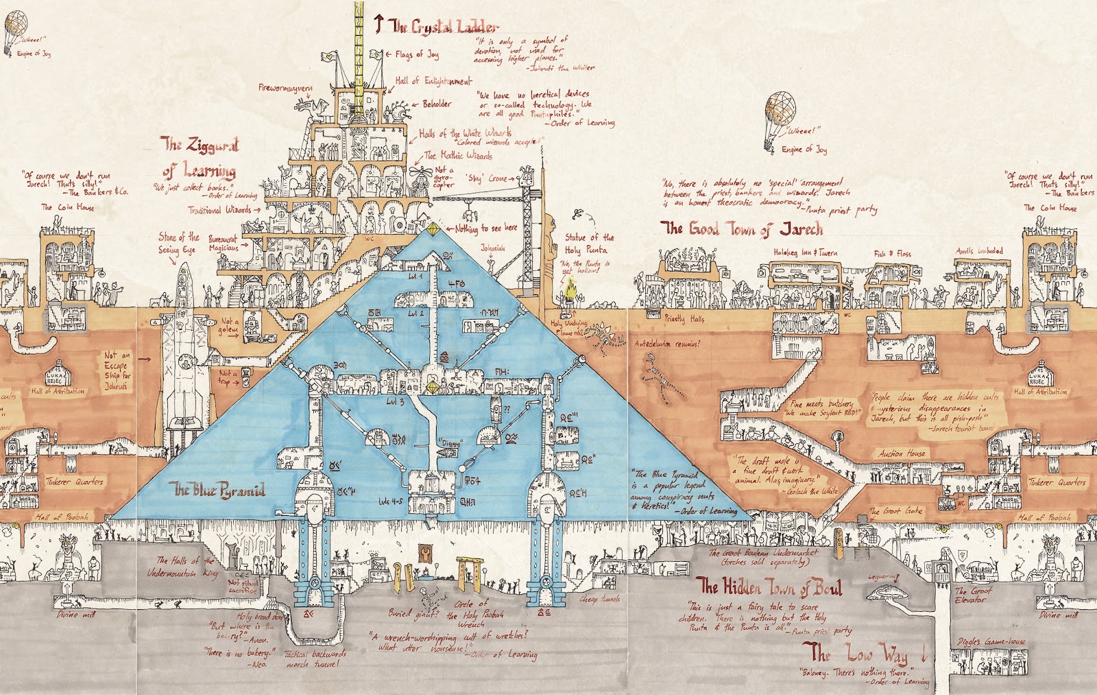 prekomorec: Blue Pyramid Map
