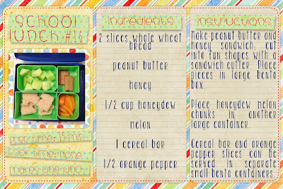 a champagne dream: Week 4 of Healthy School Lunches (with recipes!)