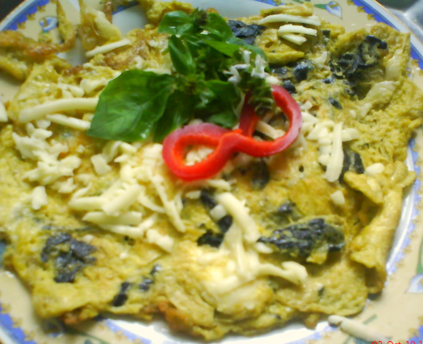 La ciuperci: Omletă cu trâmbita piticului