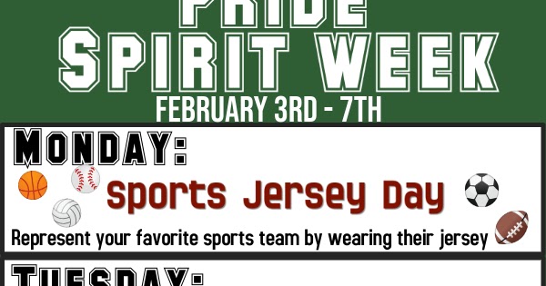 Molokai High School Notifications: Pride Spirit Week