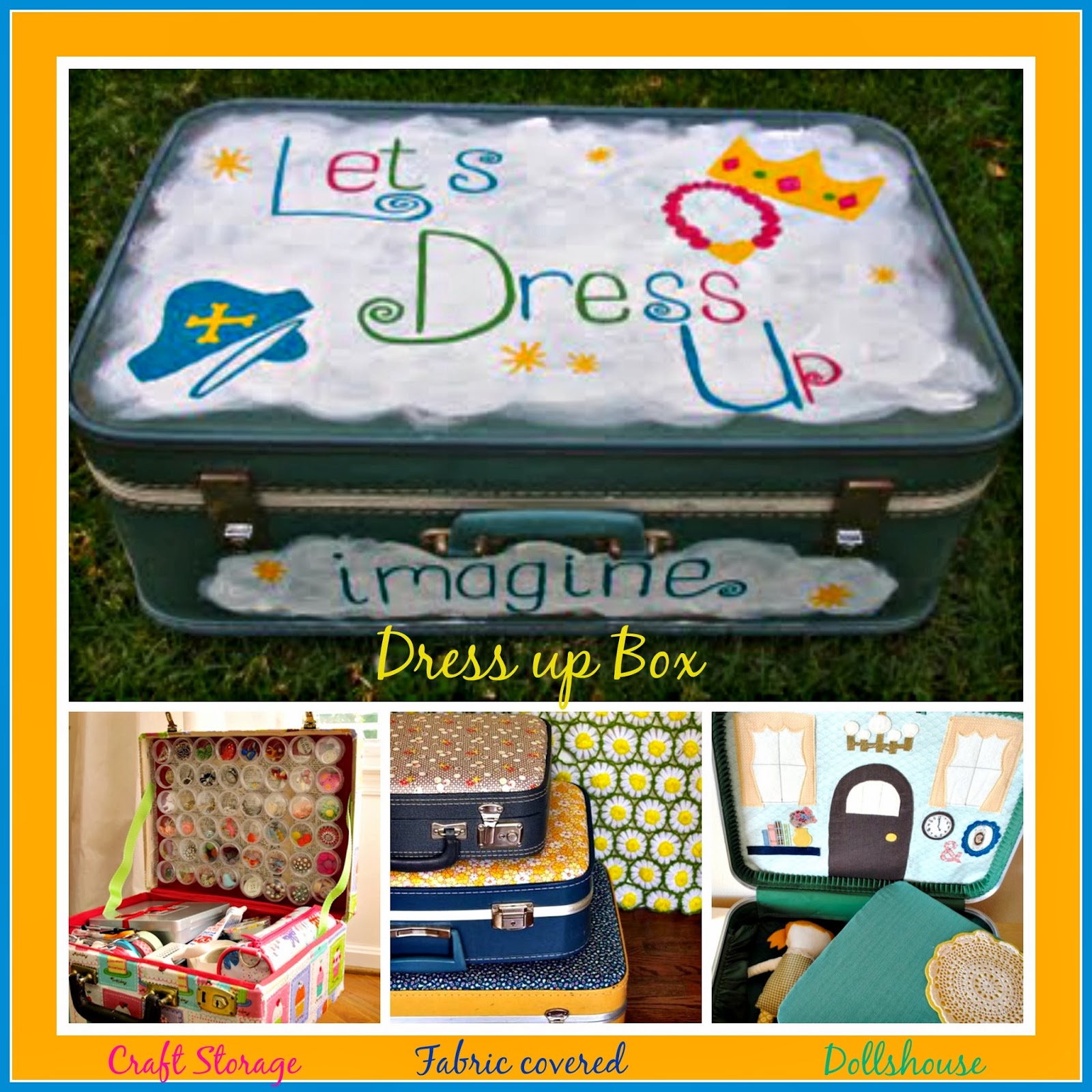 justalittlebitcute: Thrifty Thursday - Upcycled Suitcases