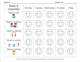 Daily 5 Printables