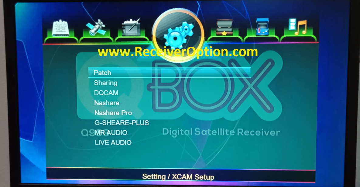 QBOX Q999 1507G 1G 8M NEW SOFTWARE WITH LIVE AUDIO & DIRECT BISS KEY ...