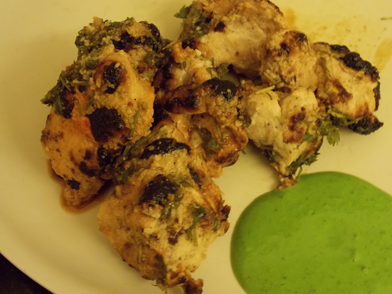 Antara's Kitchen: Chicken(Murgh) Malai Tikka Recipe