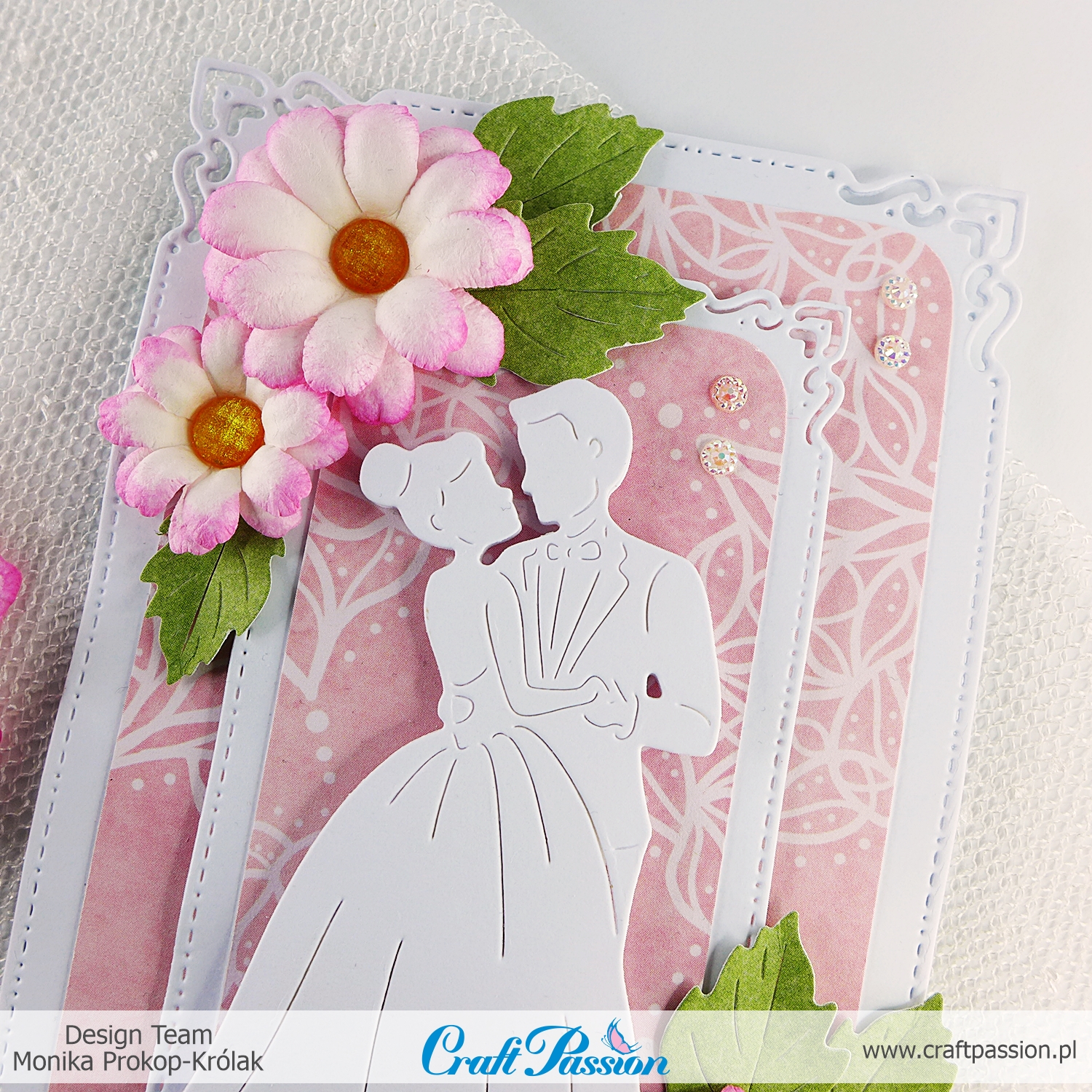 MiniArt - hand made with love: Kartka ślubna / Wedding card