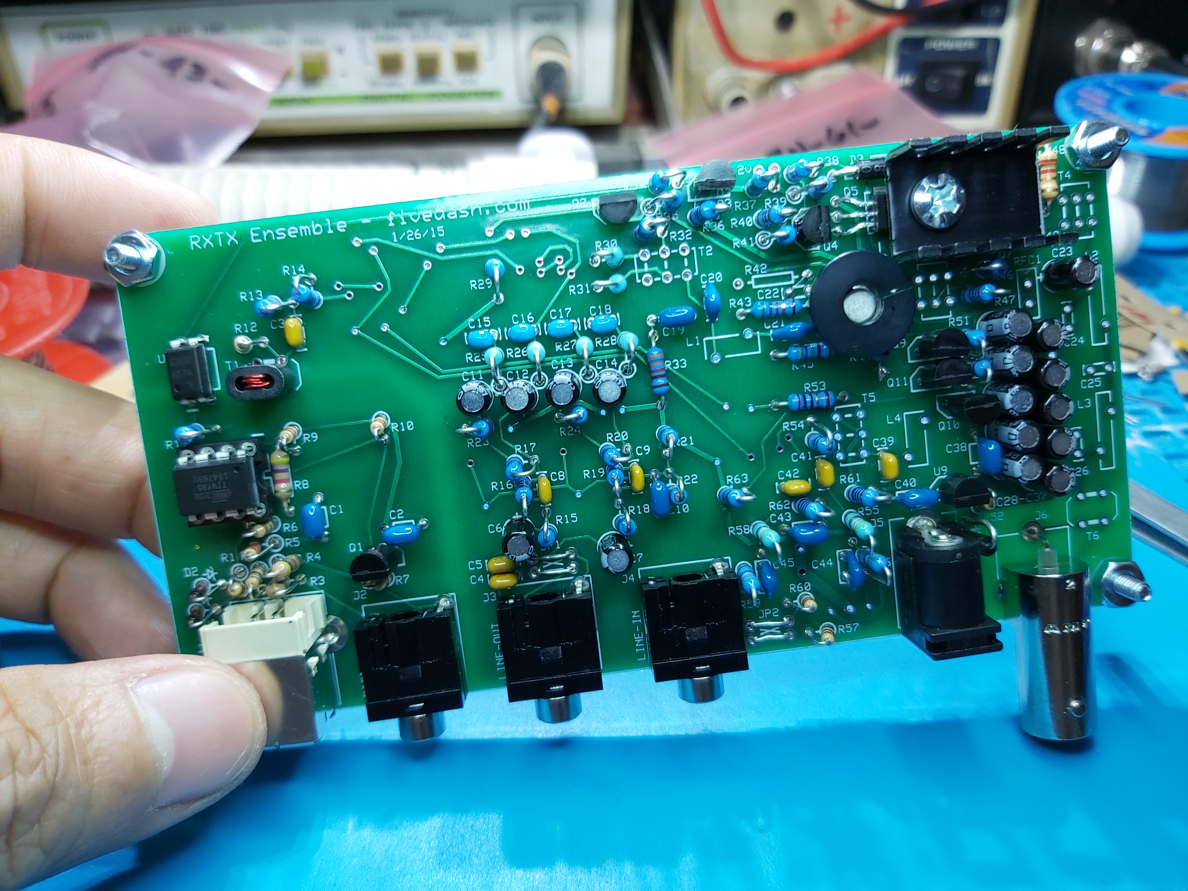 Redy Wibisono - YD3RDW: Assembly SDR Transceiver - SoftRock RXTX ...