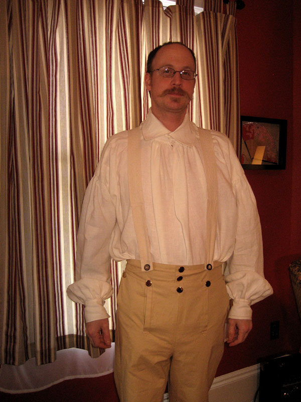 Victorian Tailoring: Regency Shirt: Part 6 (finished!)