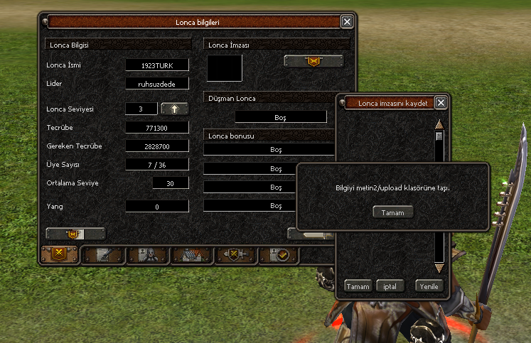 Metin2 Lonca Logosu Değiştirme |Metin2 Wiki 2018 2019