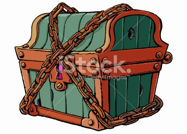 Dusan Pavlic's Illustrations: old chest - Illustration