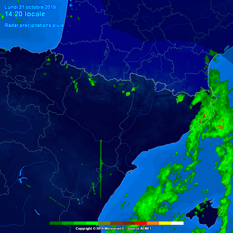 El temps a Palamós: Resum meteorològic del 17 al 21 d'octubre