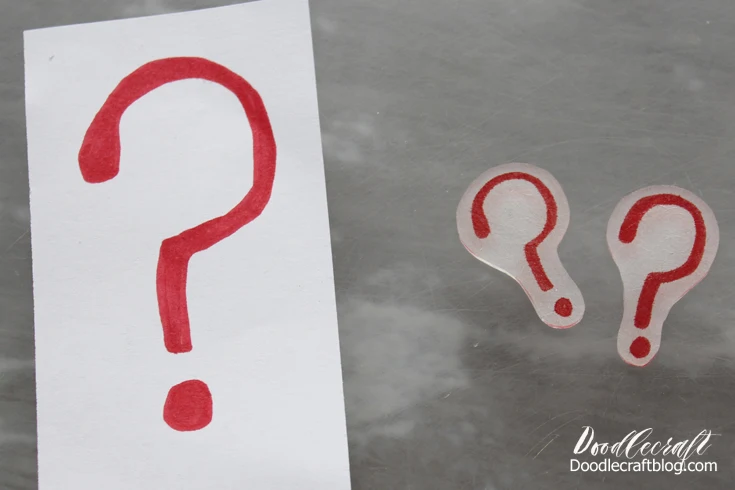 Doctor Who Question Mark Lapel Pin Flair DIY!