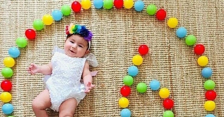 Trucos en un 2x3: Crea una divertida sesión de fotos para bebé formando ...