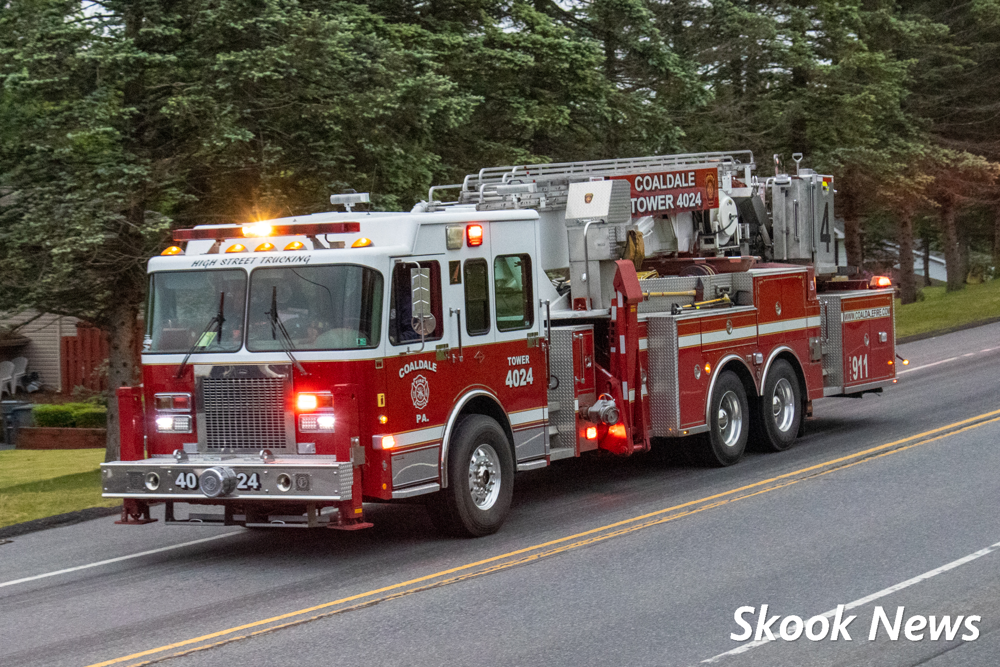 PHOTOS: Friendship Fire Company, Englewood Block Party Fire Truck Parade