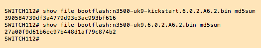 Ken Felix Security Blog Nx Os Howto Md5 Check 3500s