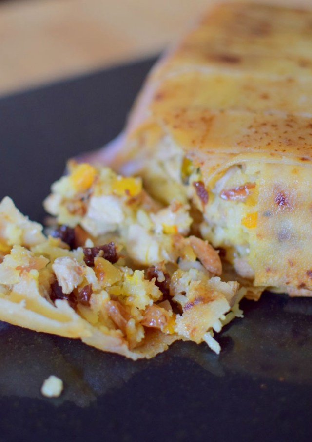 CHICKEN PILAF IN A LAVASH CRUST - APP META