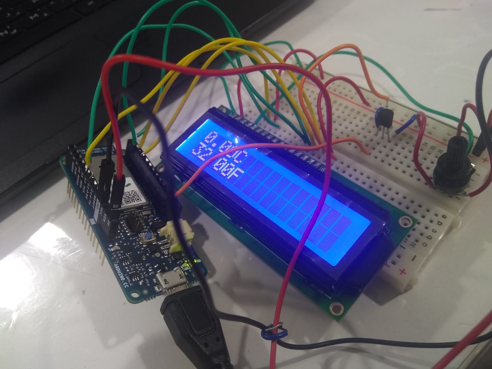 Arduino Temperature Sensor