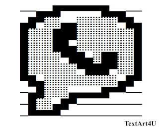 WhatsApp ASCII Logo | Copy Paste Text Art | New Ascii Text Troll Face ...