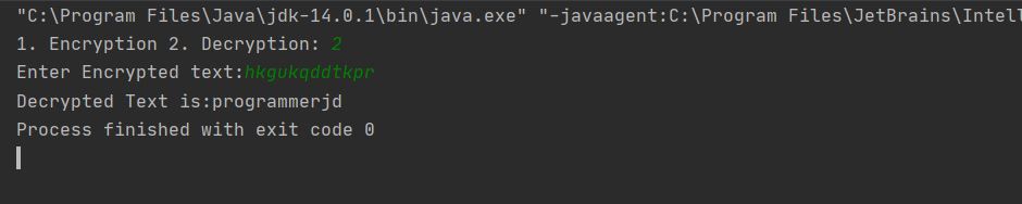 Write a program to calculate implement Monoalphabetic cipher encryption ...