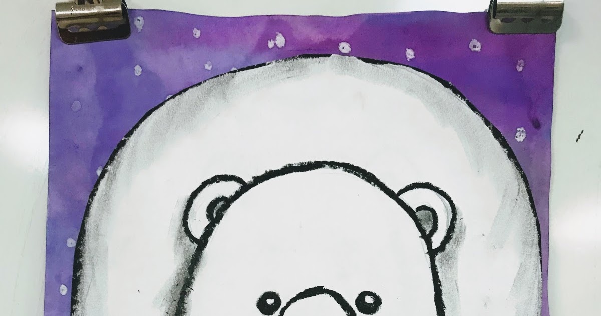 Elements of the Art Room: 2nd grade Polar Bears