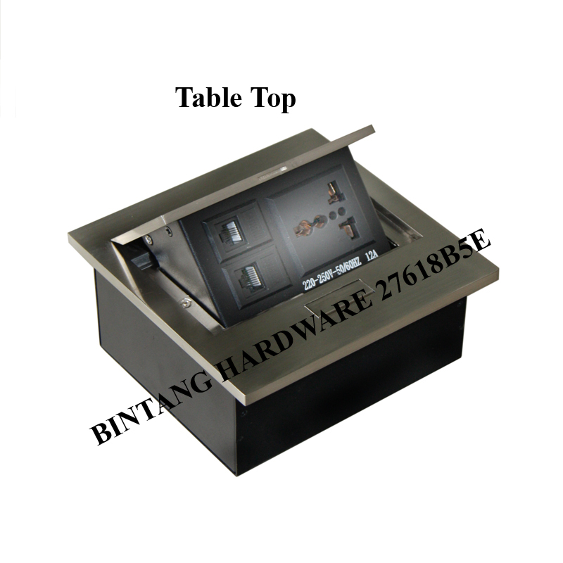 Table Top Socket Colokan Meja Meeting Kantor - Bintang Hardware