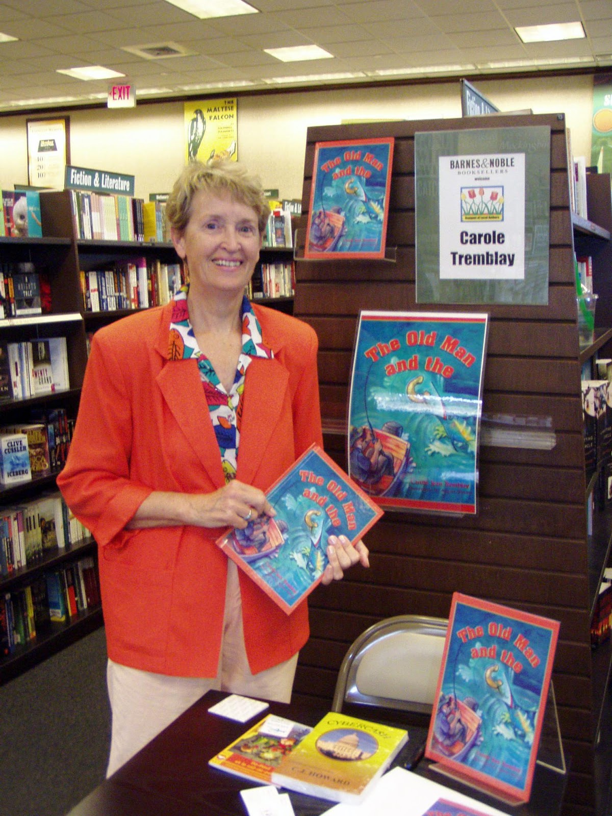 Carole Jean Tremblay, children's writer: The OLD MAN and the C