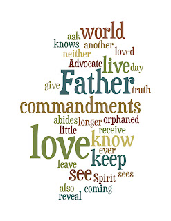 Rectory Musings: The Word as a Wordle for Easter 6