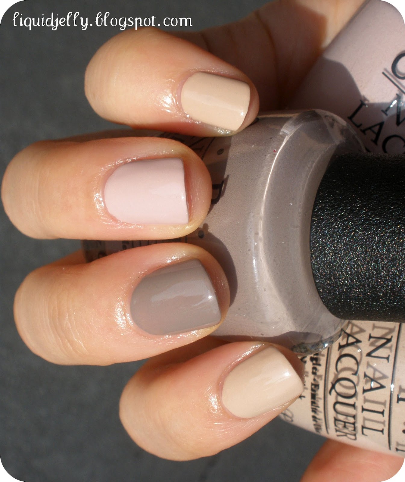 Liquid Jelly: OPI Germany: Neutrals Can Be Fun Too!