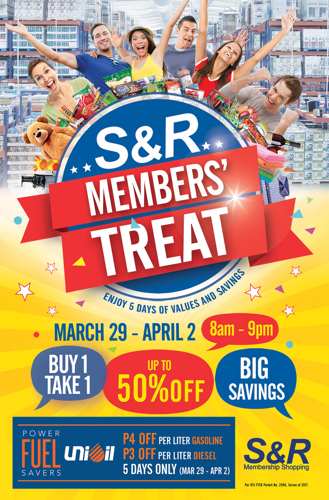 S&R Members’ Treat 2017 - Rochelle Rivera