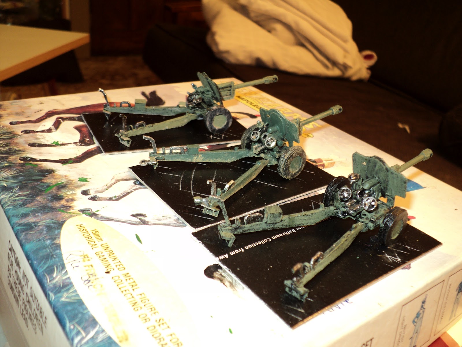 Archduke Piccolo: Cardboard Guns...