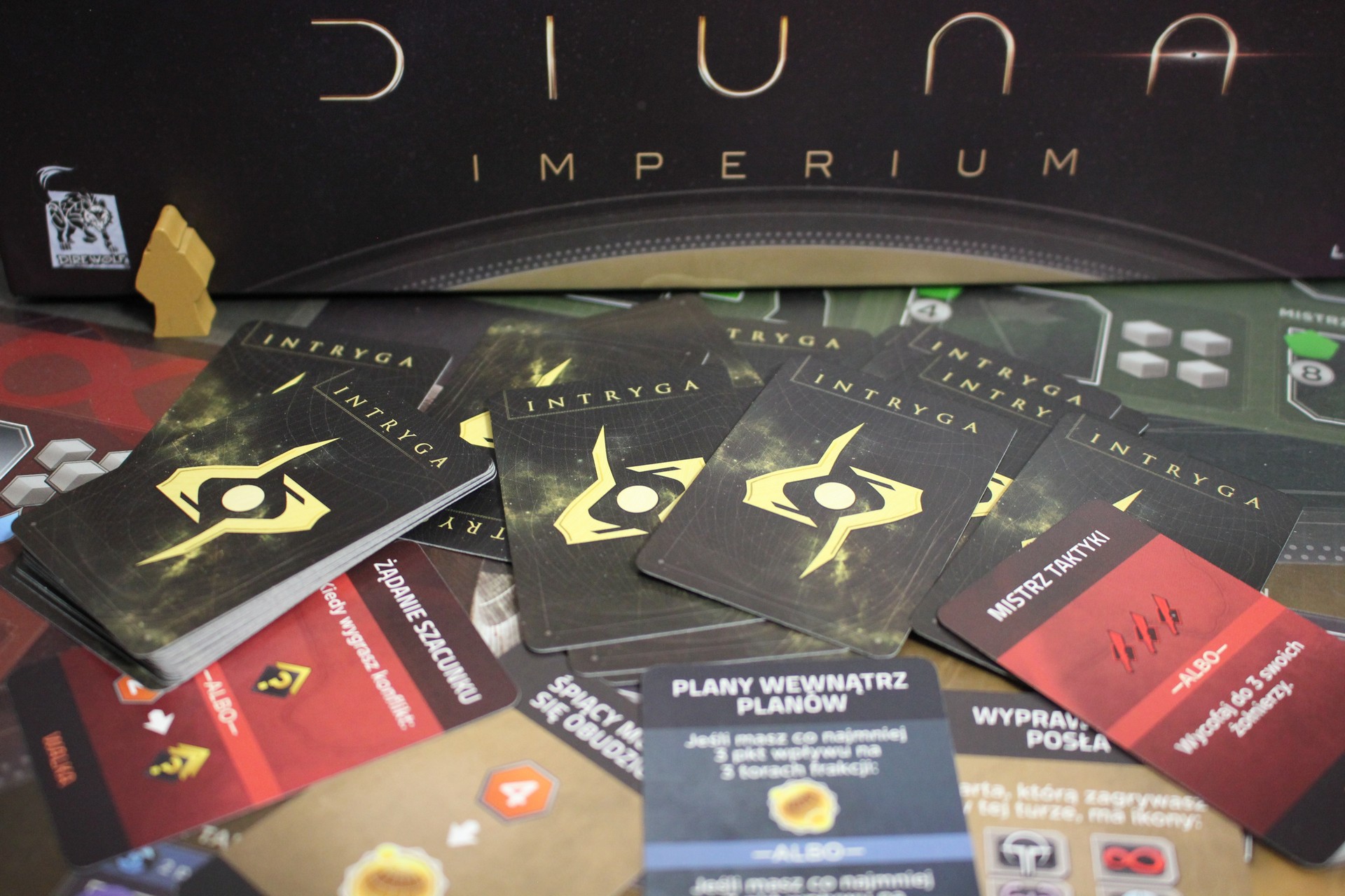 Diuna: Imperium - worker placement i deck building na sucho. Recenzja