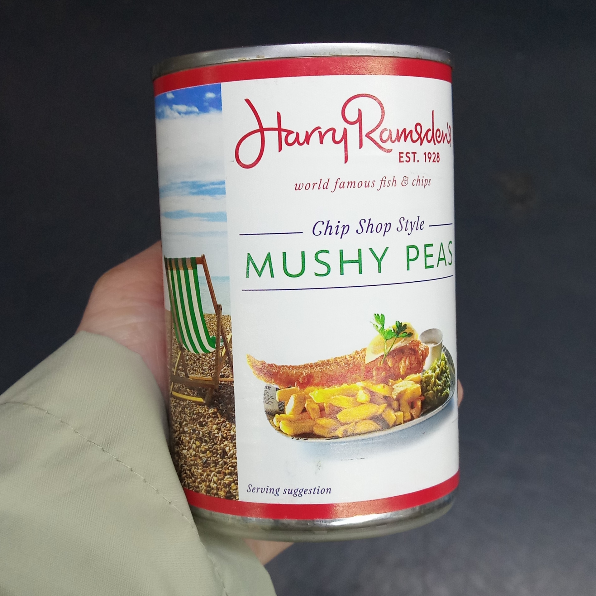 Supersupergirl's Food Reviews: Harry Ramsden's chip shop style mushy ...