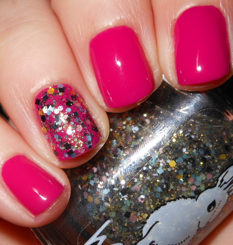 Imperfectly Painted: Way-Cool Mani Wednesday: Opulent Raspberry