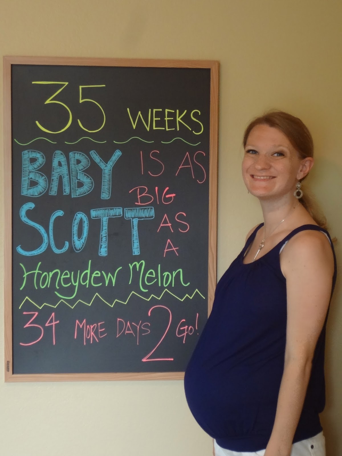 Inspiration Rocks: Baby Scott 35 Weeks