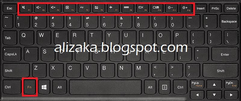 Mengubah Tombol Fn F1 F2 Menjadi Normal - Goresan Tinta Seorang Manusia