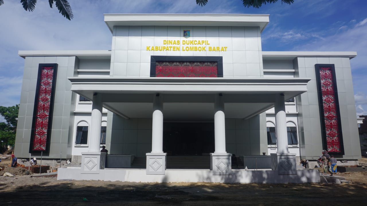 Proyek Dukcapil Lobar Senilai Rp 7,1 Miliar Molor