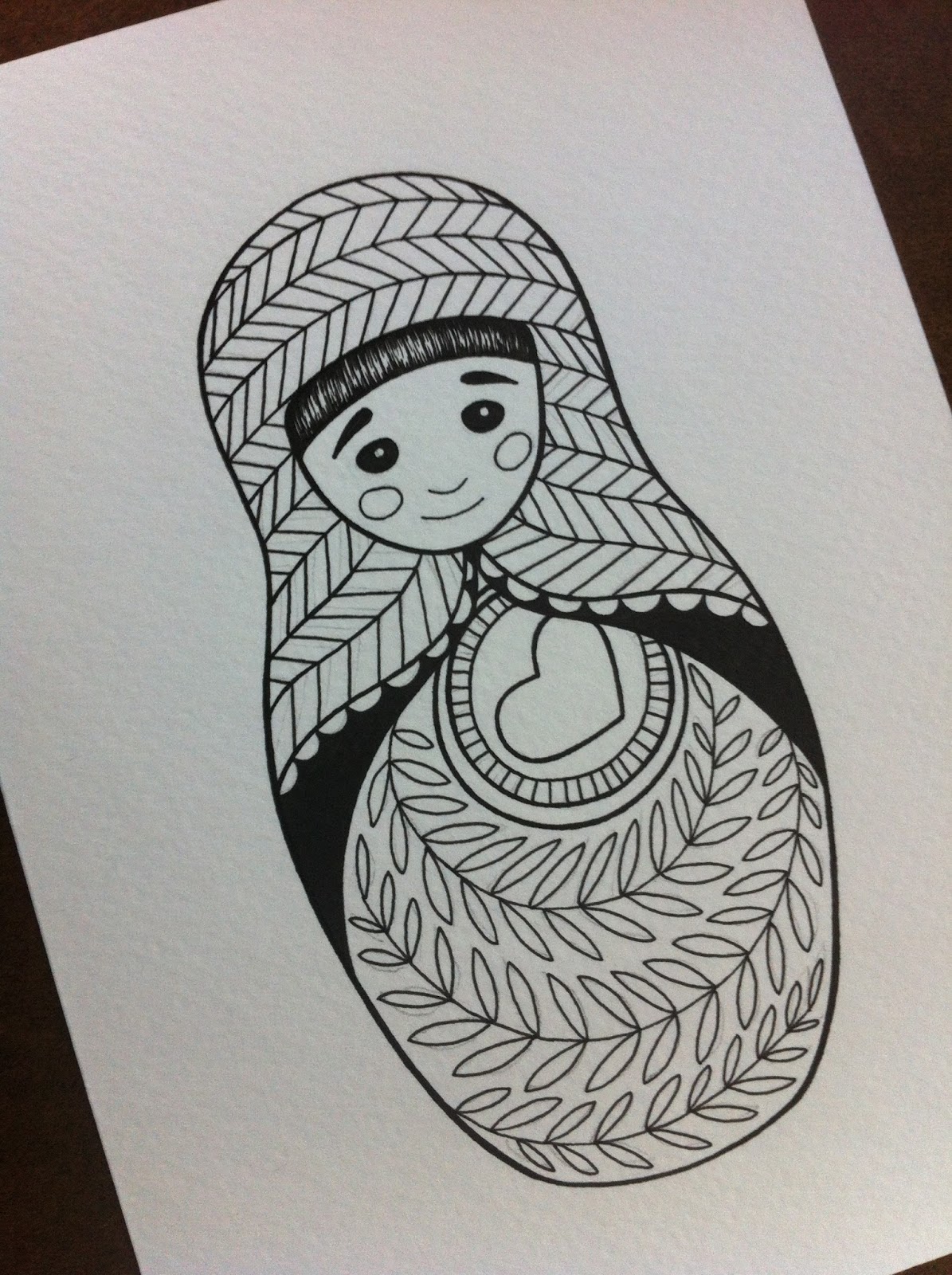 In The Drawing Room: Nesting Dolls - 2d