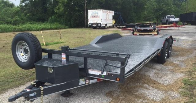 custom car hauler trailers