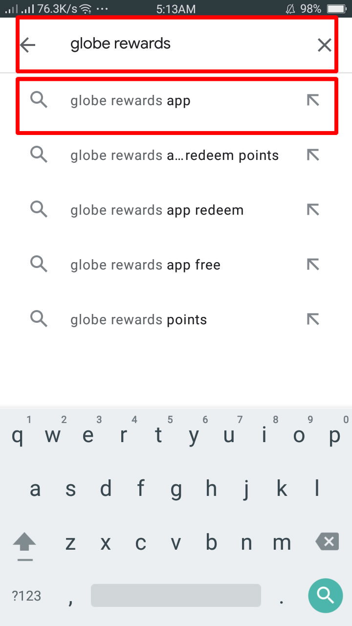 How to claim SURF1GB Globe Rewards using App/Cellphone