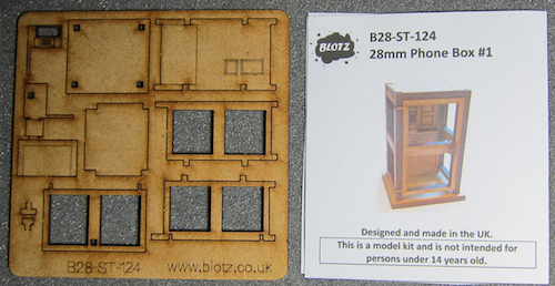 ultravanillasmurf: German Telephone Box - the model