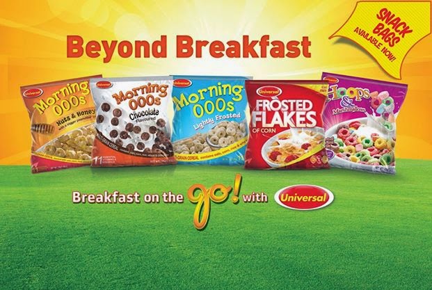 Universal Foods Limited Breakfast Cereal : UNIVERSAL CEREAL PRODUCTS