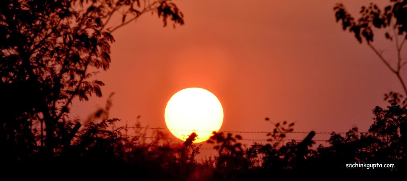 Sunset and Moonrise at Vetal Hill, Pune ~ Welcome to Maharashtra