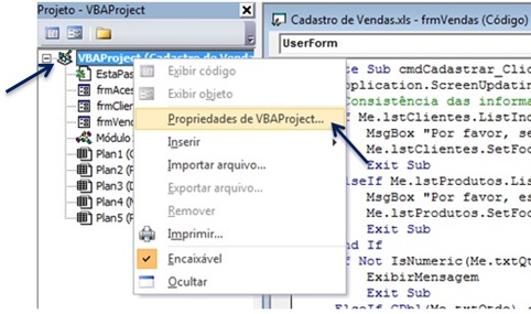 Informar Cursos e Treinamentos: Proteger seu Código VBA em Excel