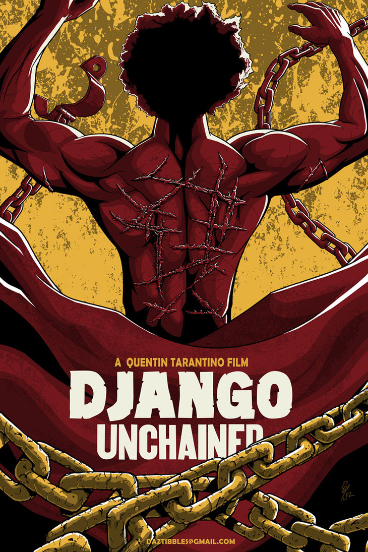 Django Unchained: A Poster Collection - THE BOOM BOX IN THE PROJECTION ROOM