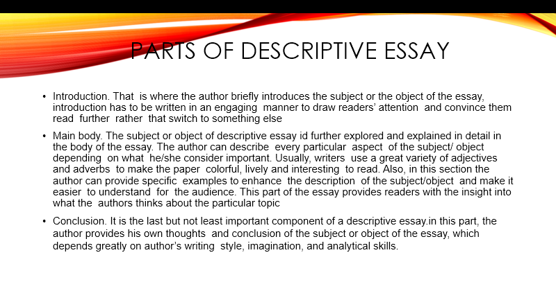 Types of eassy: Types of eassy
