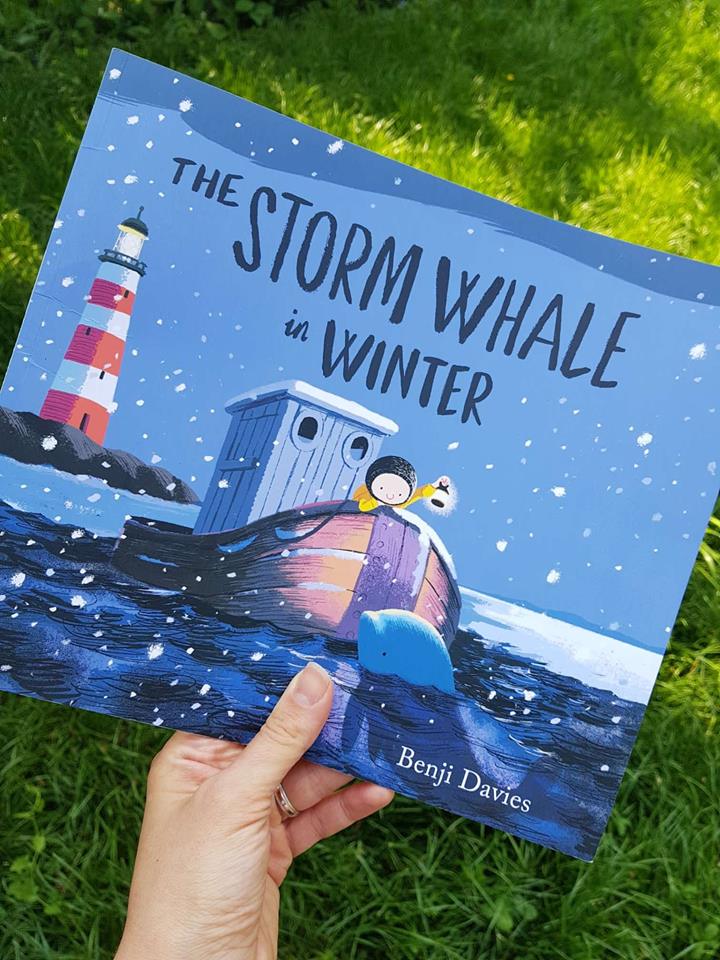 The storm whale in winter