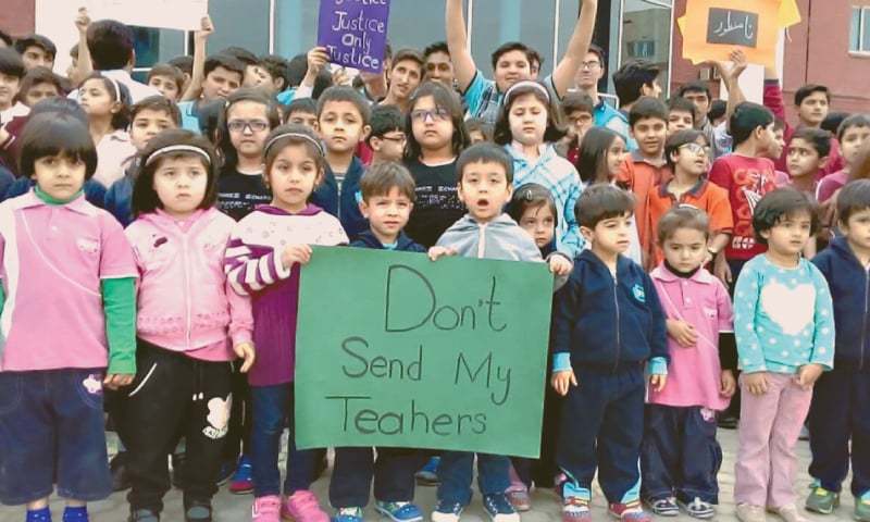 Strong reaction against the closing of Pak-Turk schools in Pakistan ...