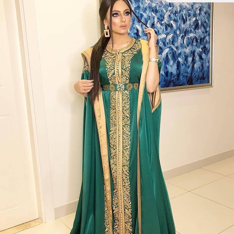 Caftan Marocain Moderne Tendance 2021 - elkhadra
